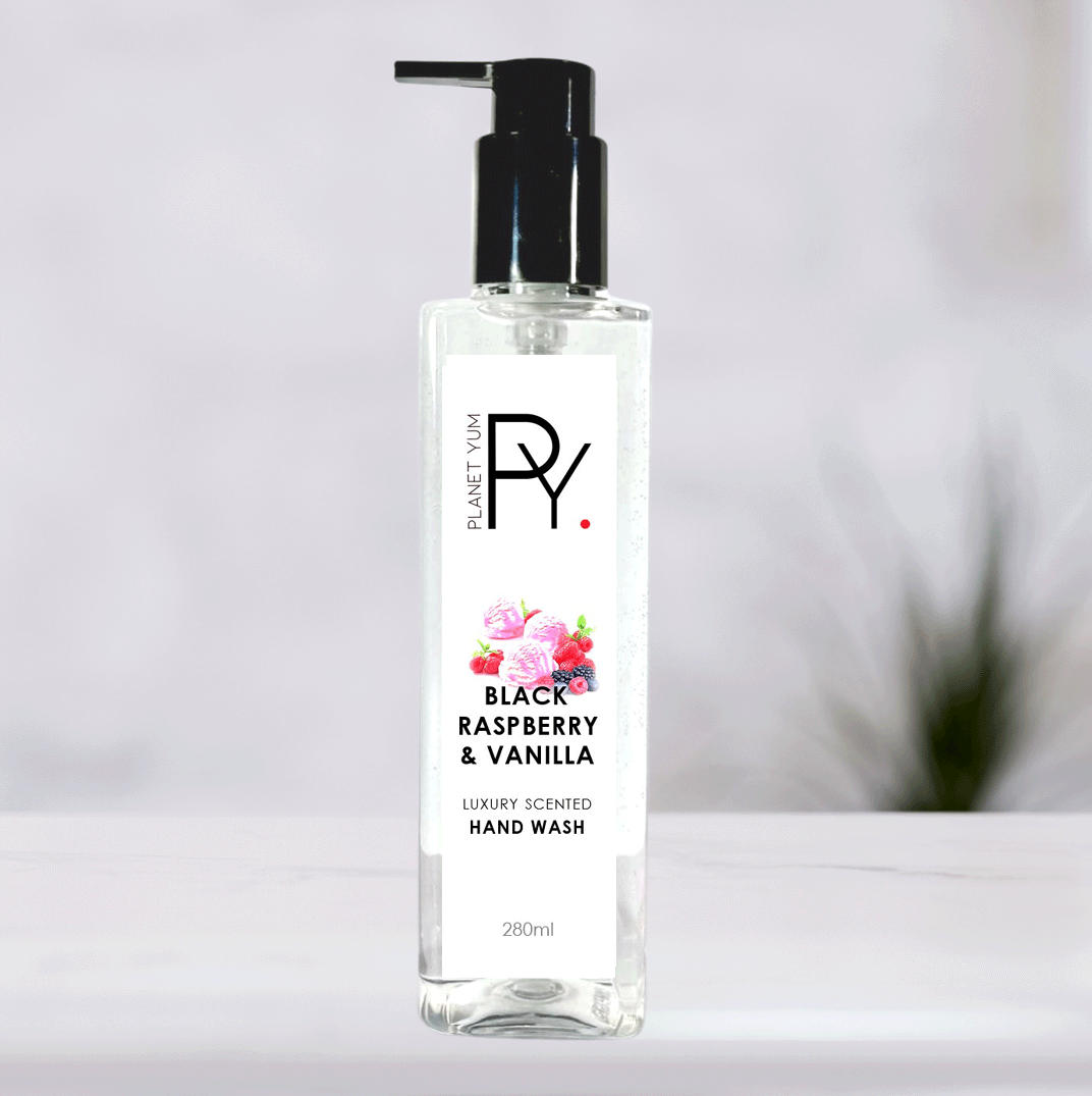 Black Raspberry & Vanilla Luxury Scented Hand Wash by Planet Yum ...