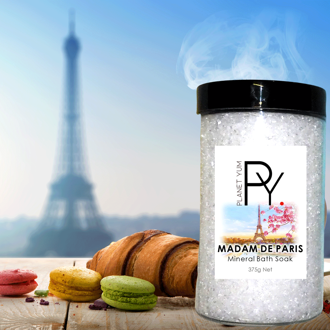 Madam De Paris Luxury Scented Mineral Bath Soak | Planet Yum Australia ...