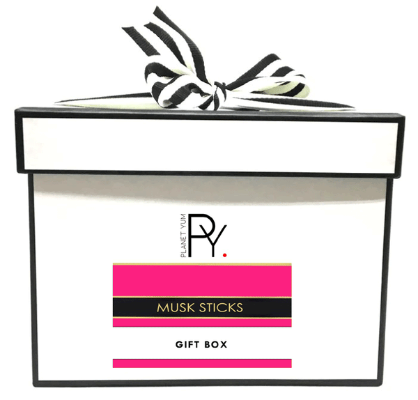Musk Sticks Custom Gift Box | Packaged with style Planet Yum Australia ...
