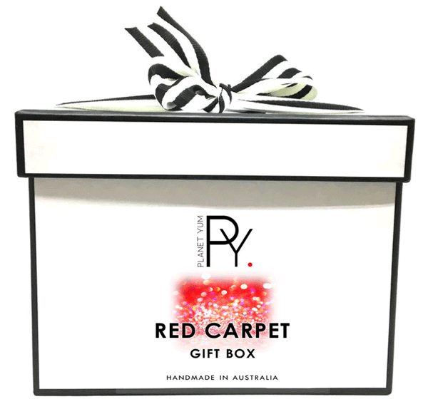 Red Carpet Custom Made Gift Box by Planet Yum | Australian Made ...
