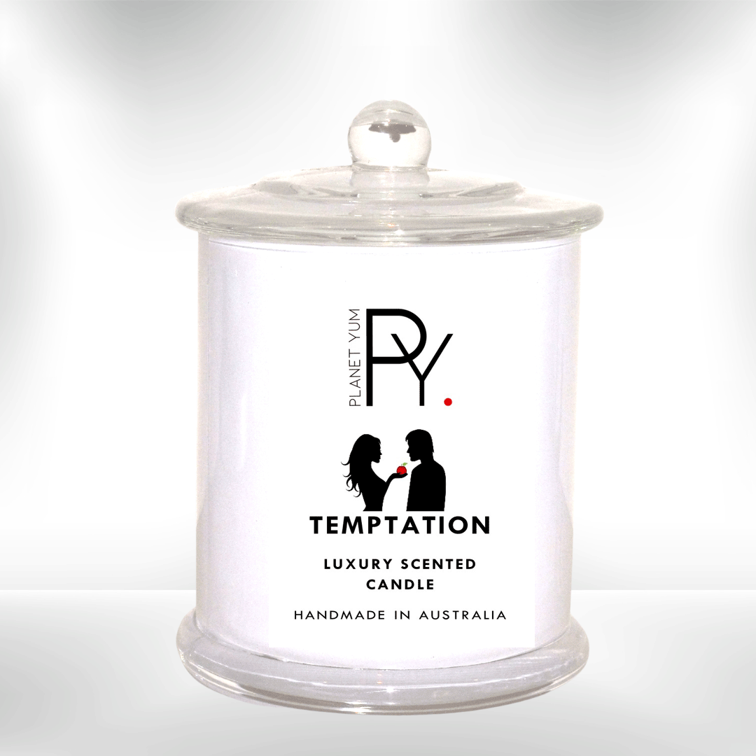 Temptation Luxury Scented Candle by Planet Yum | Australian Made ...
