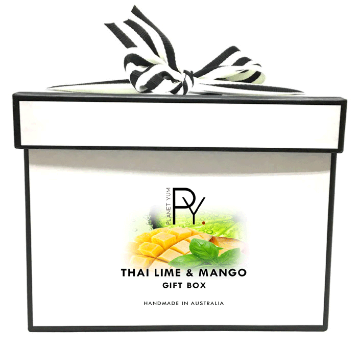 Thai Lime & Mango Gift Box | Packaged with style by Planet Yum – PLANET YUM