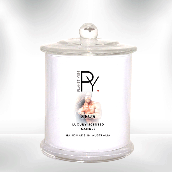 Zeus Luxury Scented Candle by Planet Yum | Australia Made Candles ...