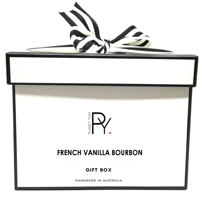 French Vanilla Bourbon Gift Box | Packaged with style by Planet Yum ...