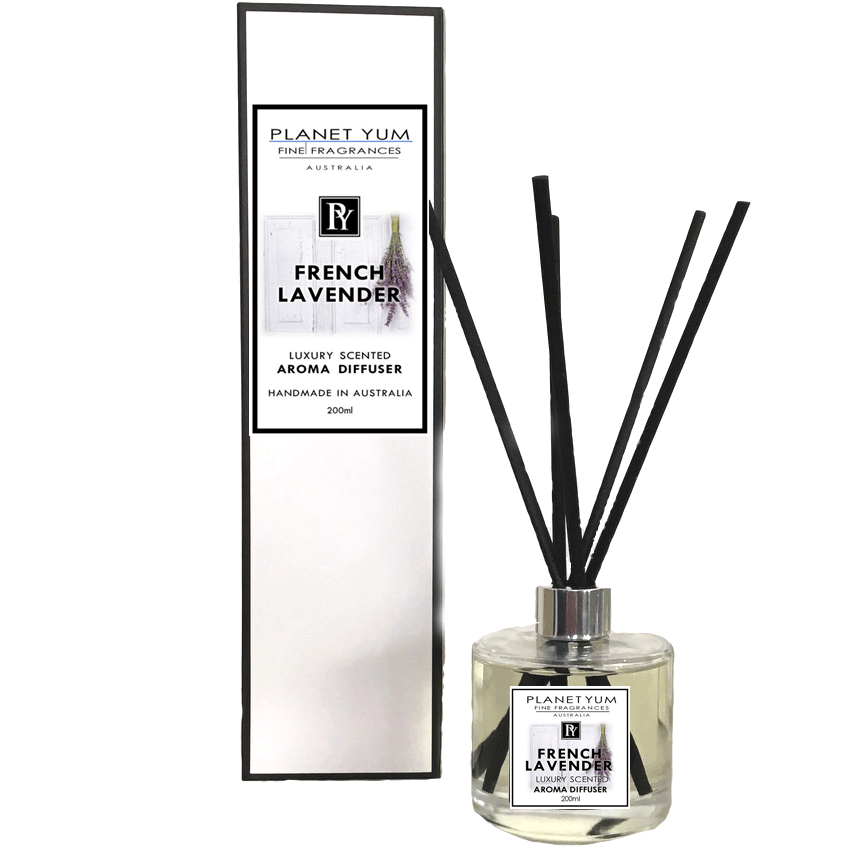 Reed Diffusers | French Lavender Luxury Scented Reed Diffuser – PLANET YUM